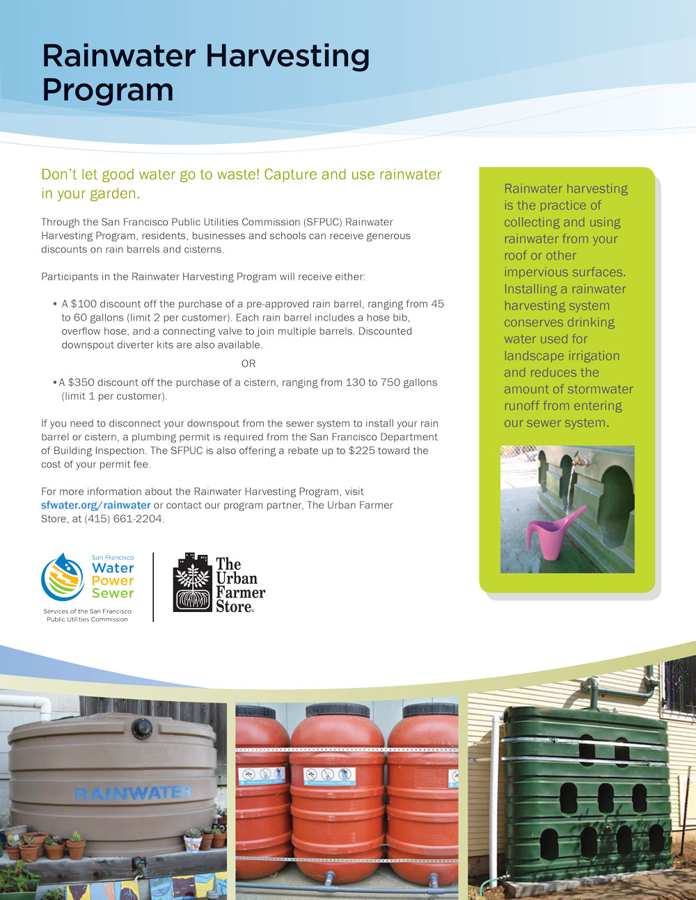 Rainwater Collection System Residential